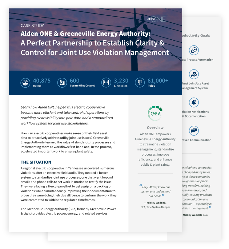 Alden ONE Case Study: Greeneville Energy Authority